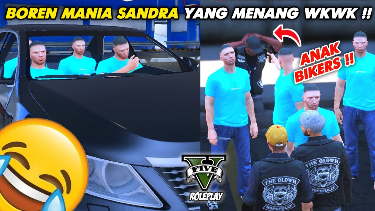 BOREN MANIA GAK TERIMA KALAH & NEKAT SANDRA YANG MENJADI JUARA EVENT WKWK !! GTA V ROLEPLAY ...