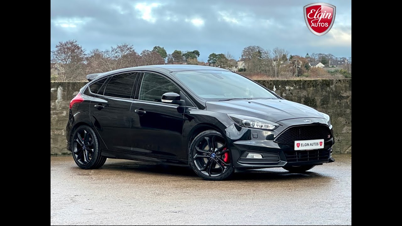 2016 - Ford Focus ST-3 2.0 TDCi - Shadow Black with Recaro Leather ...