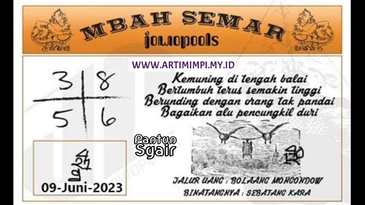 SYAIR SDY MBAH SEMAR HARI INI JUMAT 9 JUNI 2023 - YouTube