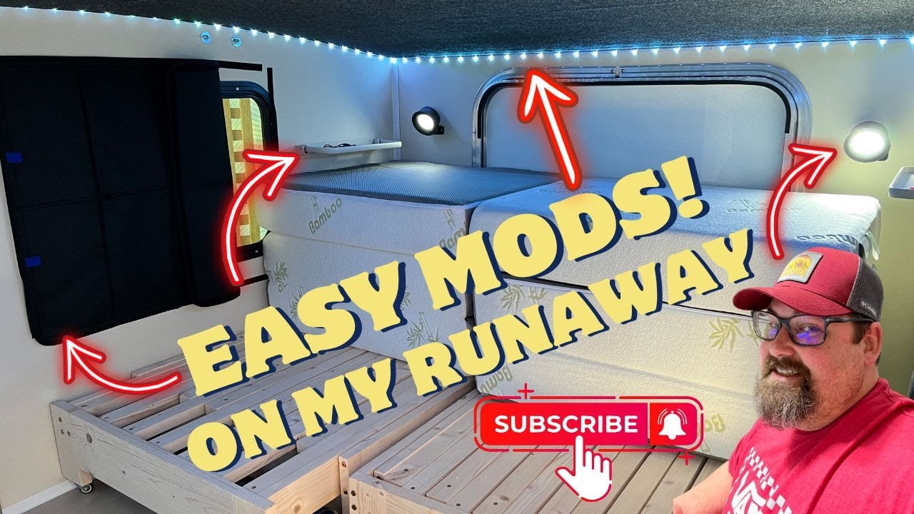 EASY MODS! For your Runaway Camper! - YouTube