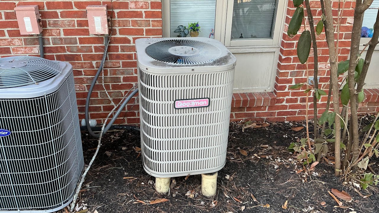 2004 Goodman CPLE Heat Pump - "Full" Defrost Cycle - YouTube
