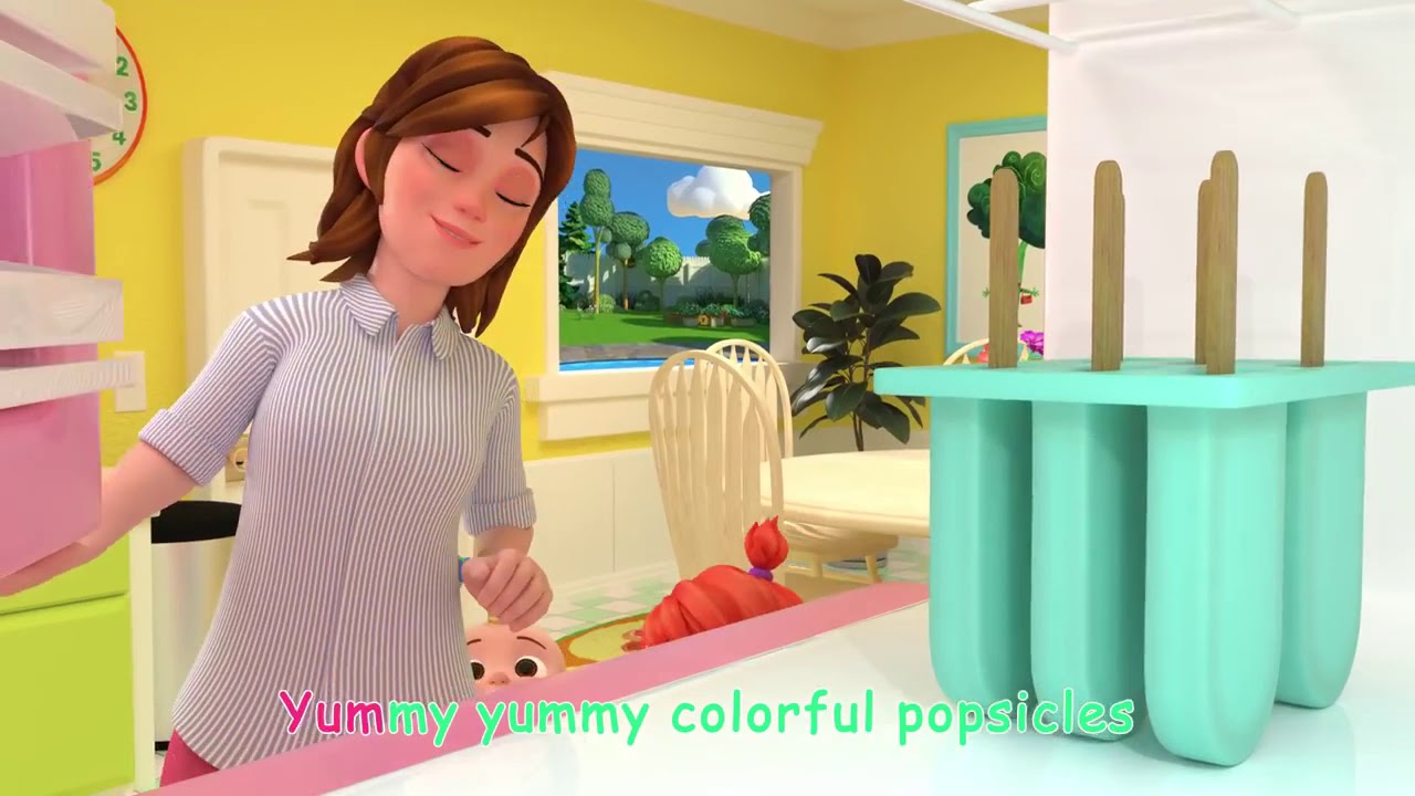 The Colors Song with Popsicles Nursery Rhymes & Kids Songs - YouTube