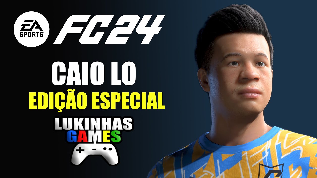 EA FC 24 | Caio Lo | pro clubs | tutorial | look alike | how to create ...