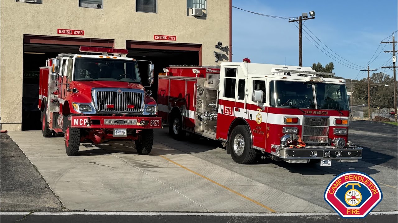 Let’s visit Camp Pendleton Fire Station! Mar/16/2025 - YouTube