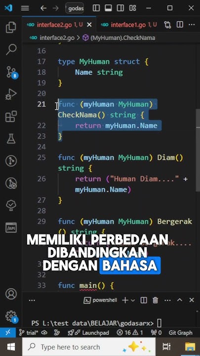 Golang Interface #coding #golang #golangprogramming #programming - YouTube