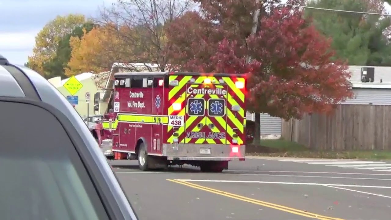 Centerville/Fairfax County Medic and Truck 438 Responding - YouTube