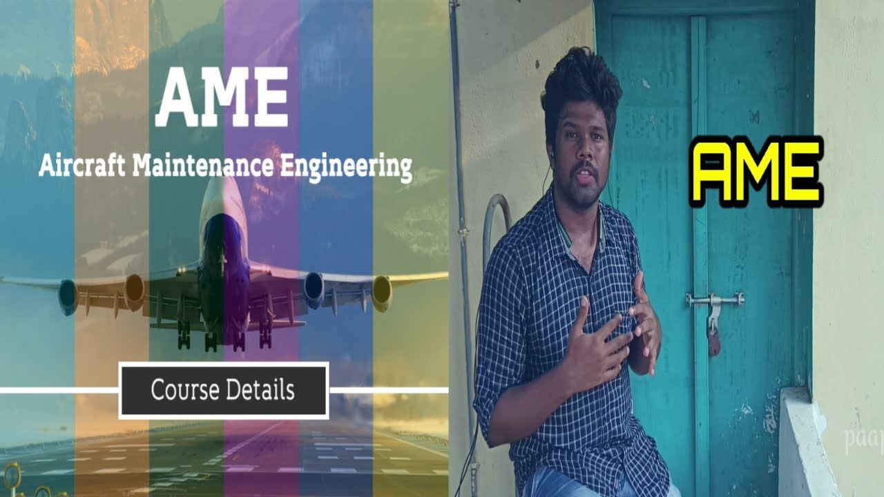 COURSE AFTER 12th | AME (tamil) ( AIRCRAFT MAINTENANCE ENGINEERING ...