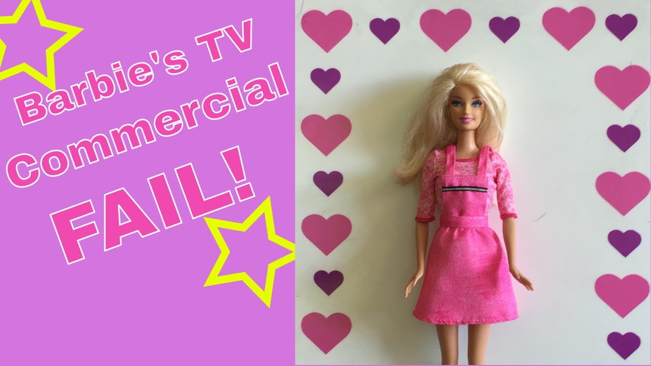 Barbie's TV commercial...fail - Barbie's Wonderful World - YouTube
