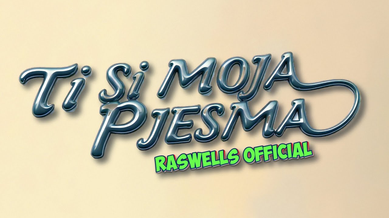 RASWELLS OFFICIAL - Ti si moja pjesma. (Official Video) - YouTube