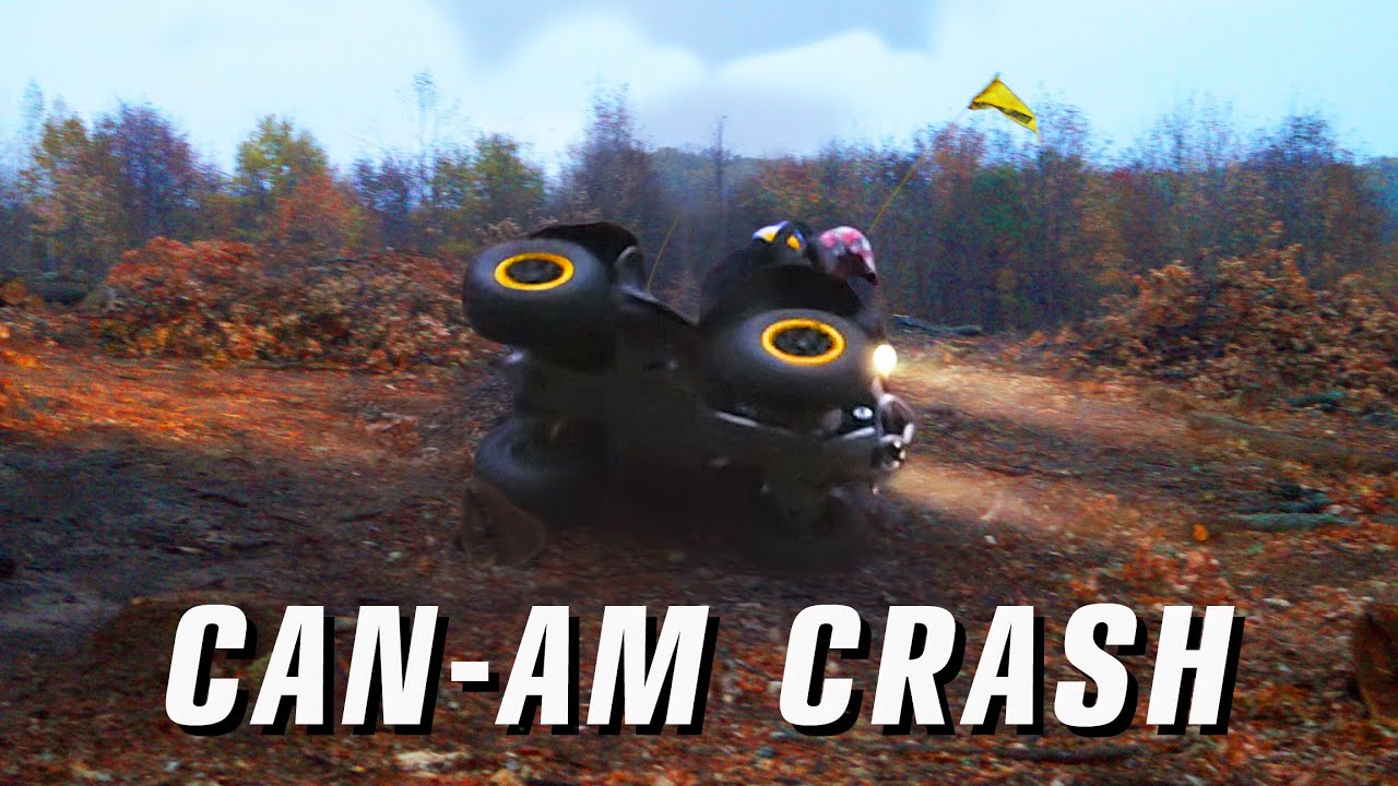 #21 | ATV CRASH CAN-AM | Renegade 1000 CRASH & Can-Am Outlander 1000 ...