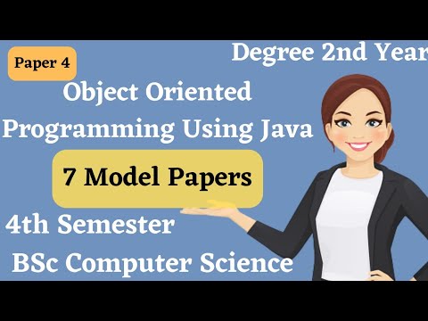 Degree 4th sem computer paper4 model papers *object oriented programming using Java* # ...