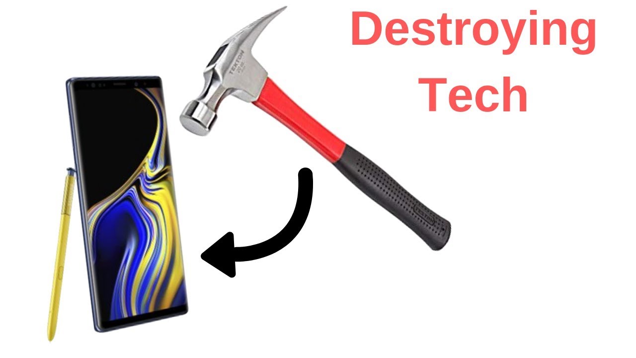 Destroying Older Tech - YouTube