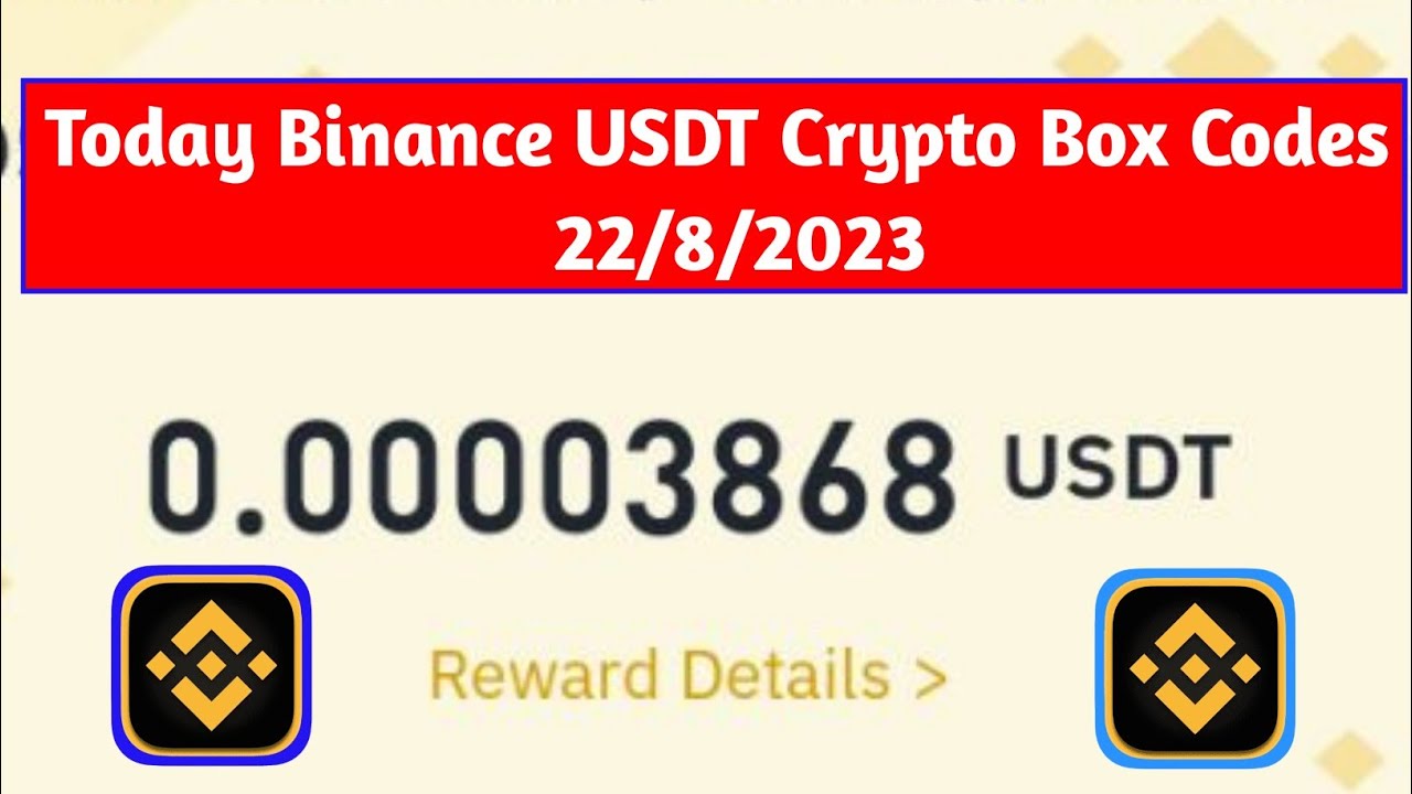 Today Binance Crypto Box Codes Free 22/8/2023 - YouTube