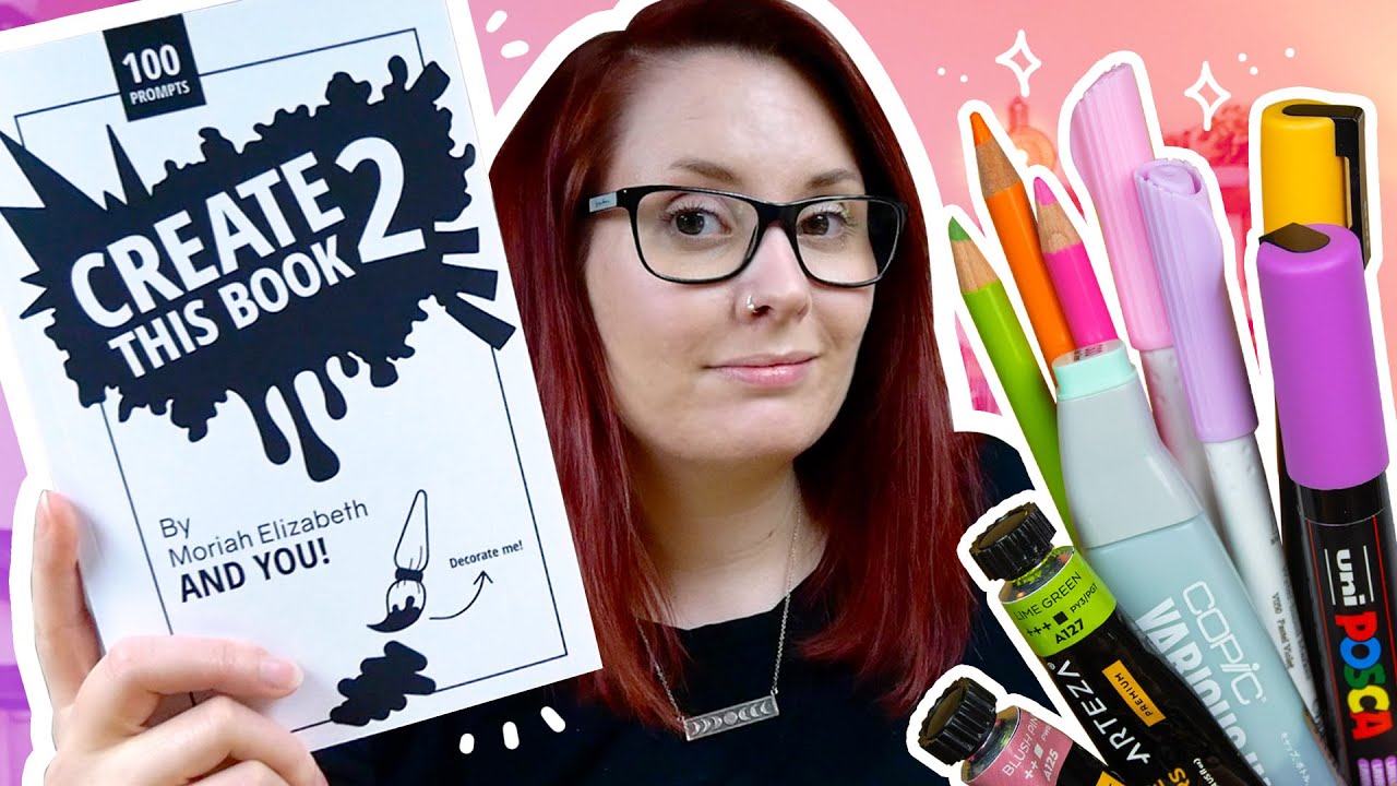 Testing CREATE THIS BOOK - Art Prompts to Make You More Creative? - YouTube