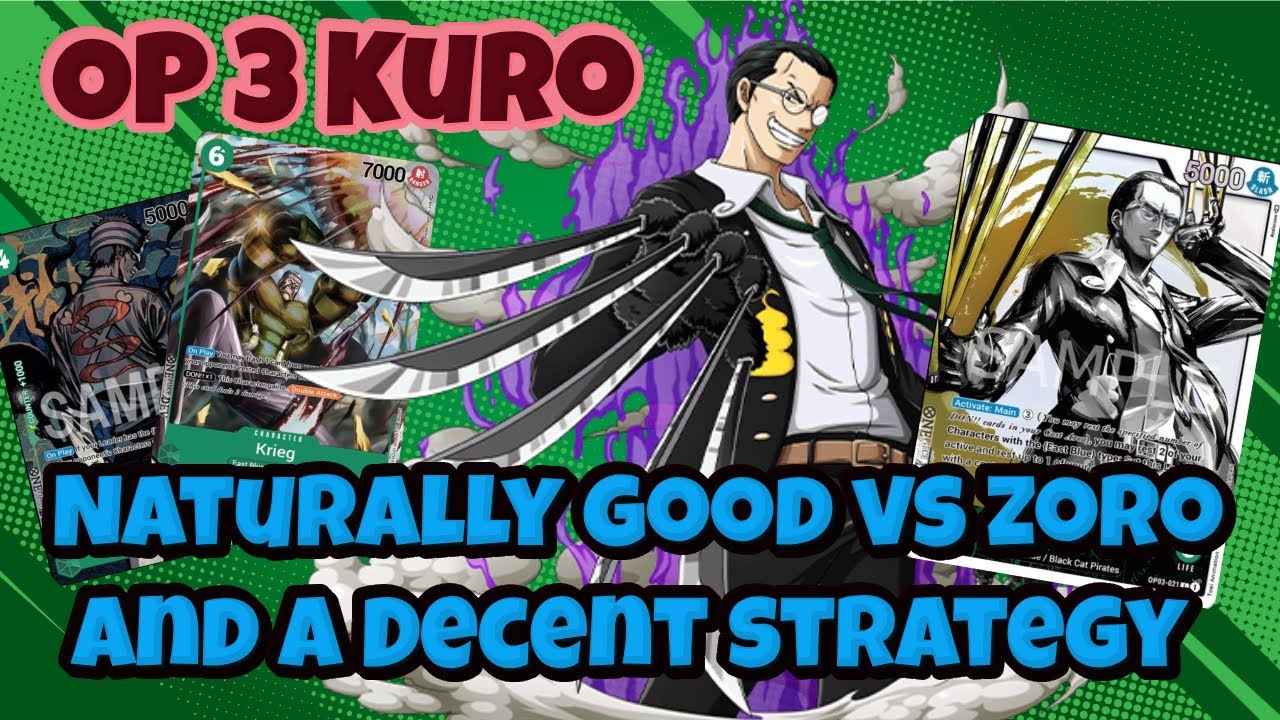 OP 3 Kuro an Unexpected Winner of the Ban List, Deck Profile and ...