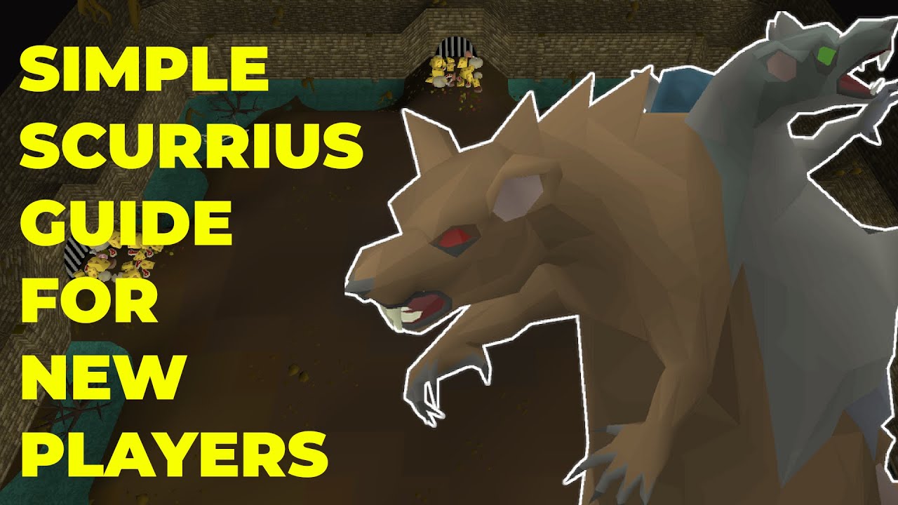 OSRS Scurrius Guide for New Players: The BEST First Boss! (Low-Level ...