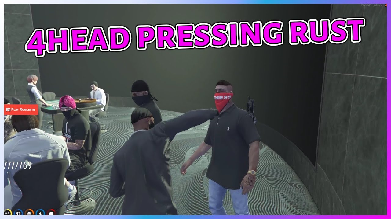 4HEAD Pressing RUST | NoPixel GTA RP - YouTube
