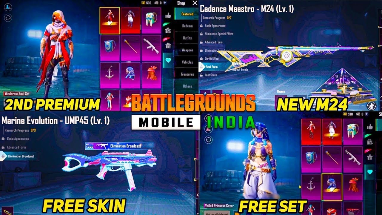 Next Premium Crate BGMI | BGMI New Premium Crate Leaks | New M24 Gun ...