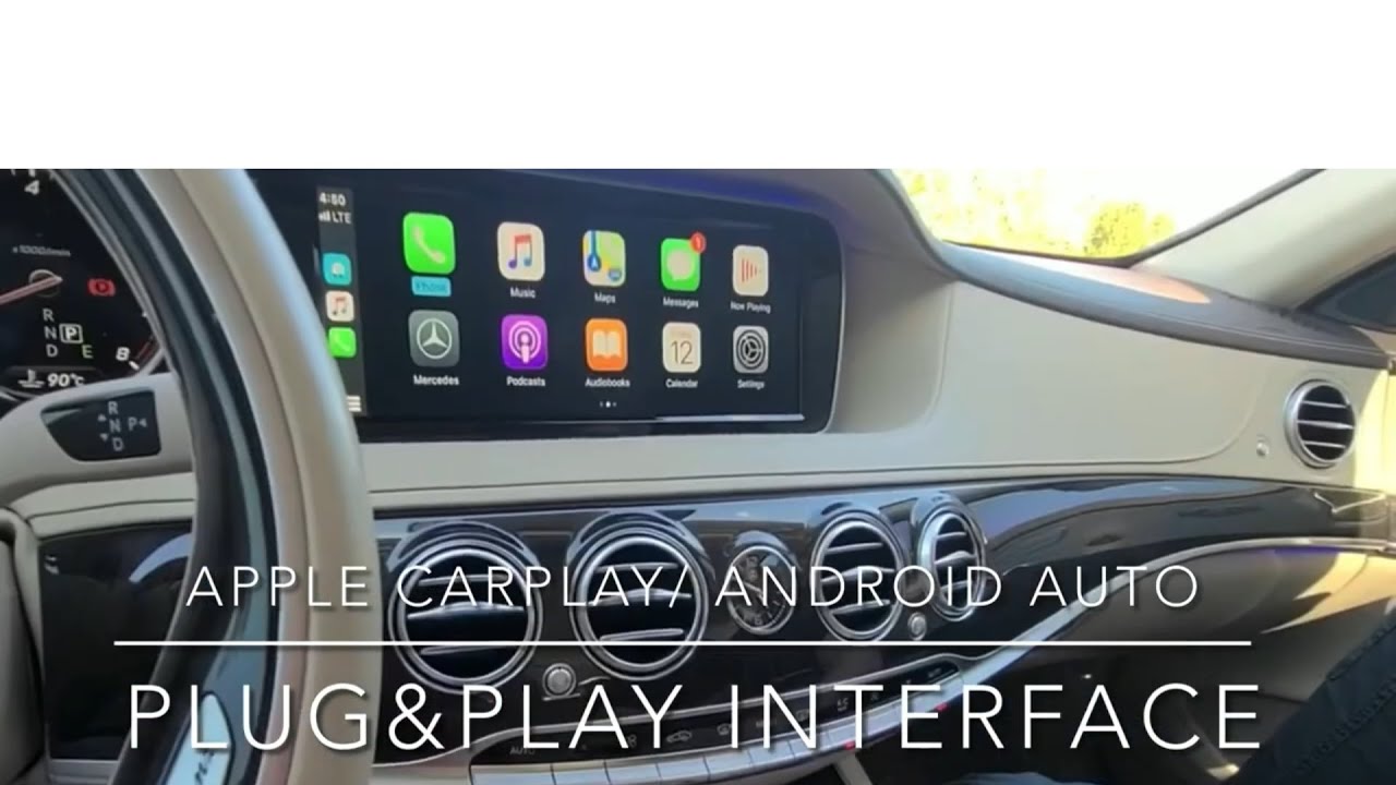 Mercedes-Benz Multimedia interface upgrade ~ Apple CarPlay, Android ...