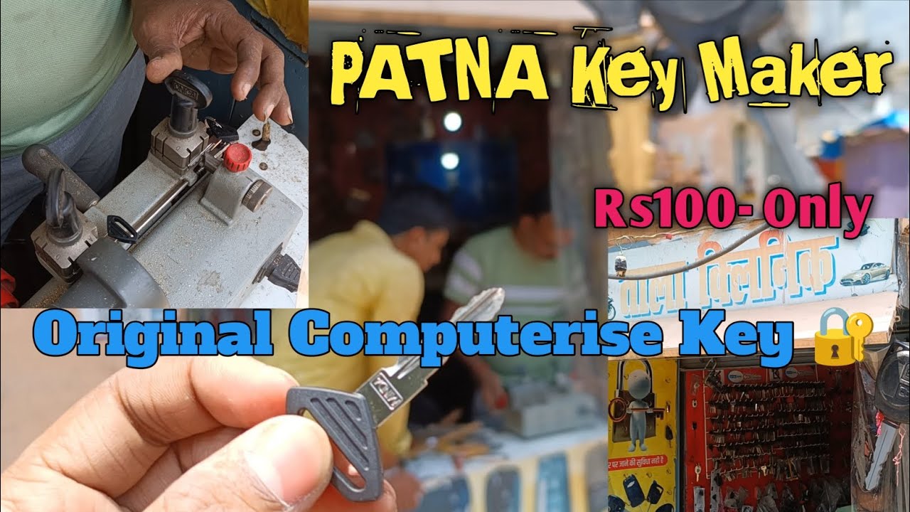 Patna Key Maker | Computerise Bike Car Remote etc... Key 🔐| Rs100 Only ...