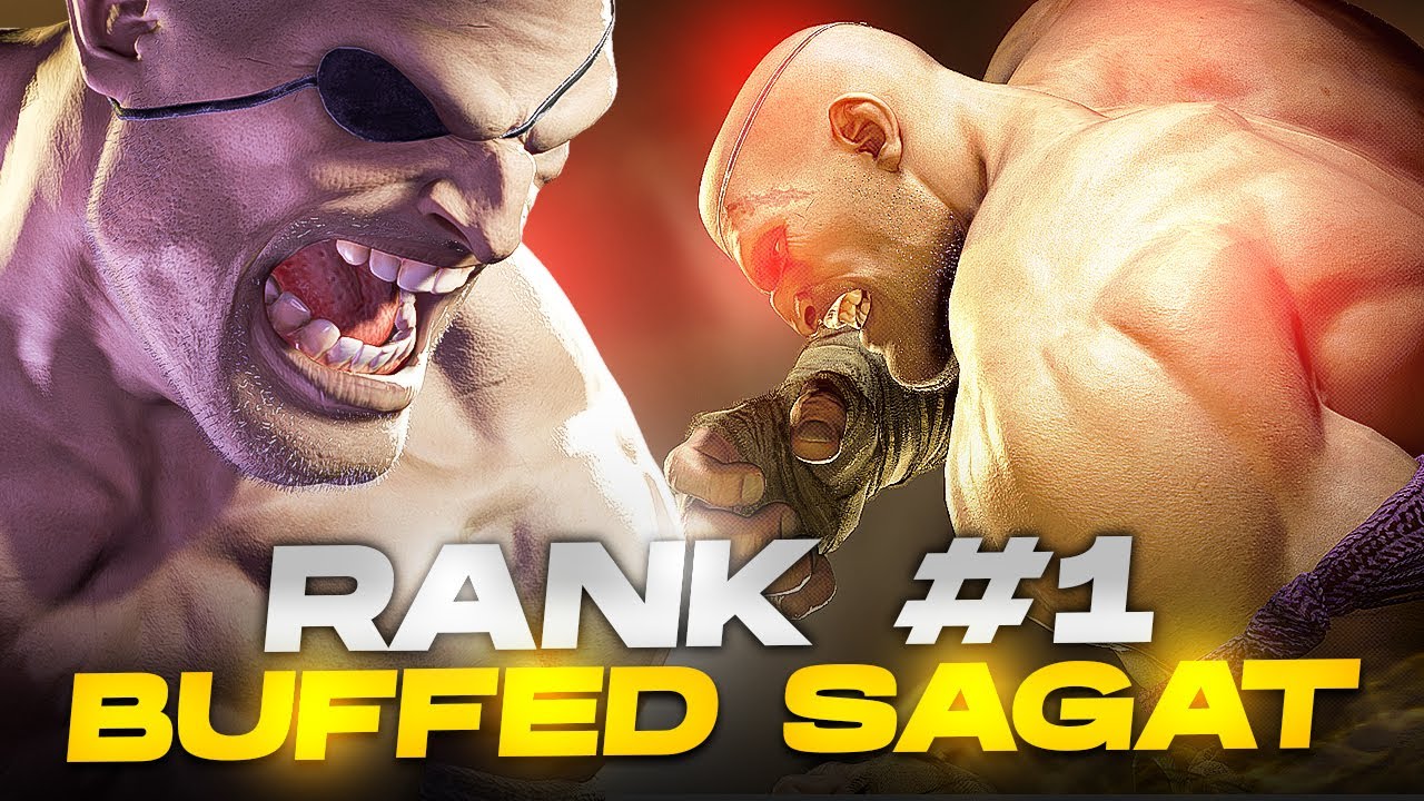 SF6 RANK #1 SAGAT After Buffs Is PURE DESTRUCTION 🔥 Street Fighter 6 ...