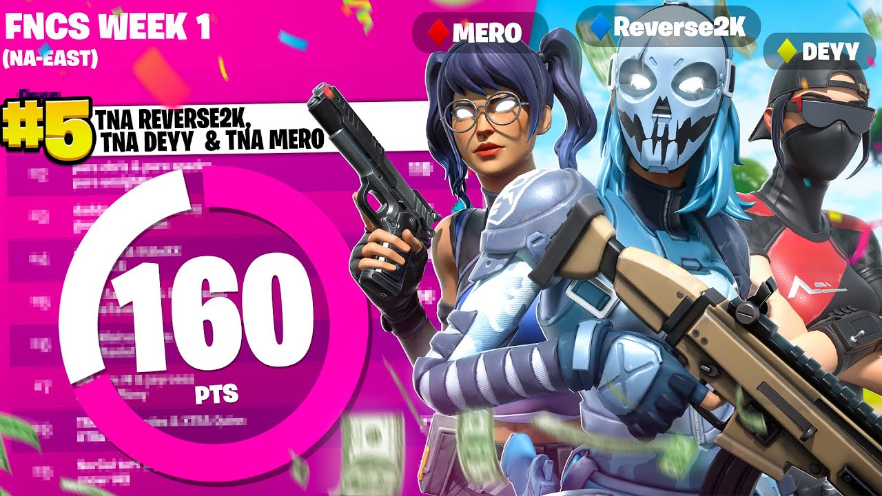 How Team New Age PLACED 5th in FNCS Finals.. (ft. Reverse2k,Deyy & Mero ...