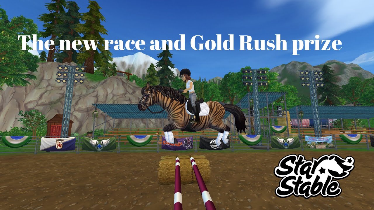 The new race and Gold Rush prize || Star Stable Online - YouTube