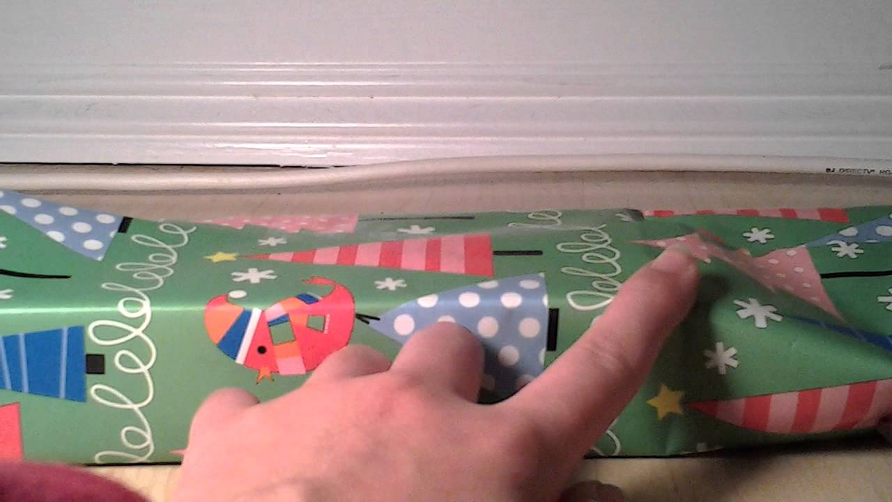 12 DIYs of Christmas: How to Wrap a Present - YouTube