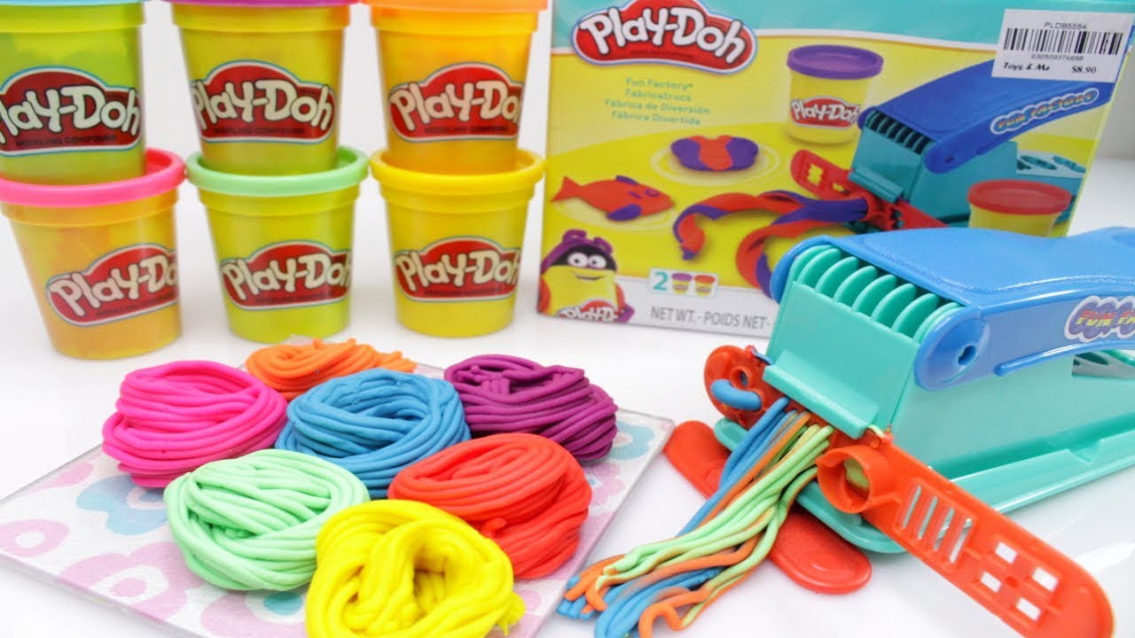 Play-Doh Pasta Spaghetti CreationMaking Machine Toyss Playset ! Learn ...