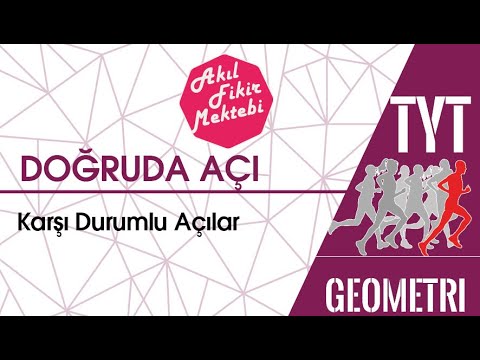 Karşı Durumlu Açılar | TYT AYT GEOMETRİ – AFM
