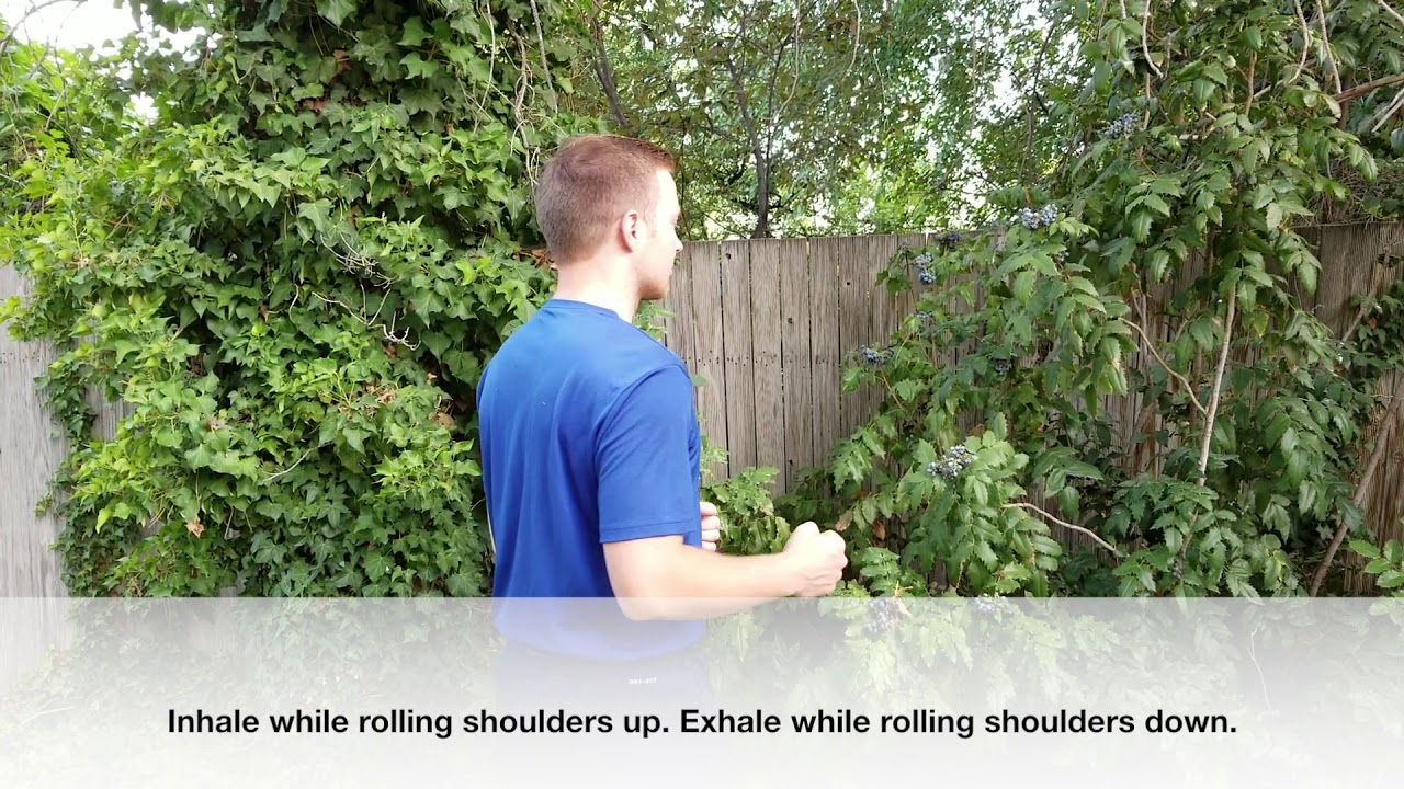 Shoulder Roll Exercise - YouTube