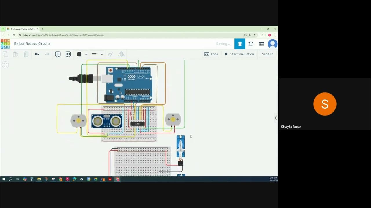 Ember Rescue Robot Circuits - YouTube