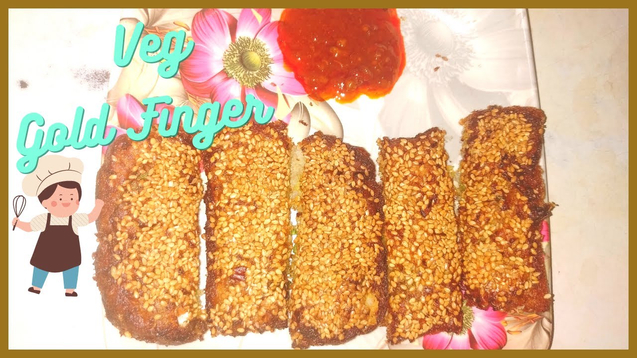 Veg gold finger | Perfect starter/snack recipe | Any party or casual ...