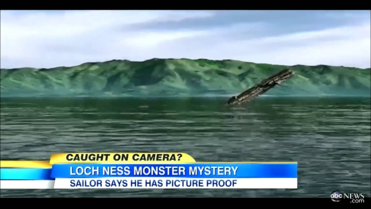 Loch Ness Monster Seen In Satellite Photos - ABC News - YouTube