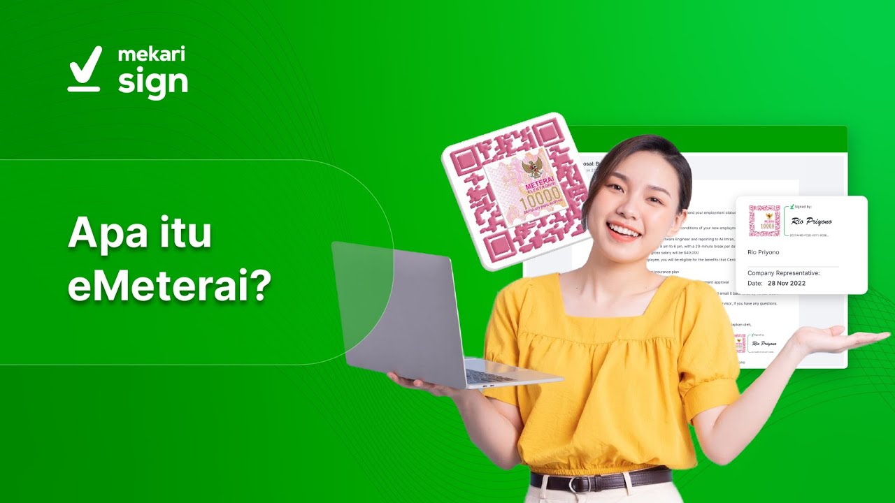 Segala Hal yang Perlu Anda Ketahui Mengenai eMeterai! - YouTube