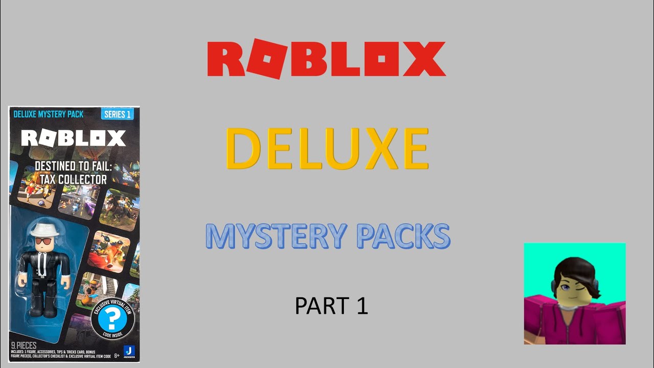 Roblox series 10 deluxe mystery packs part 1 - YouTube