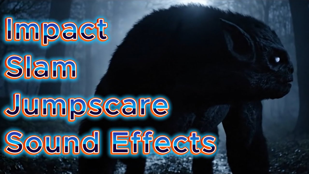 💥 IMPACT SLAM Jumpscare Sound Effects ⚡ | Epic Horror Hit SFX for ...