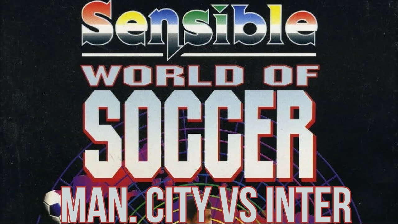 Sensible World of Soccer (1995) - PC - Manchester City vs Inter Milán ...