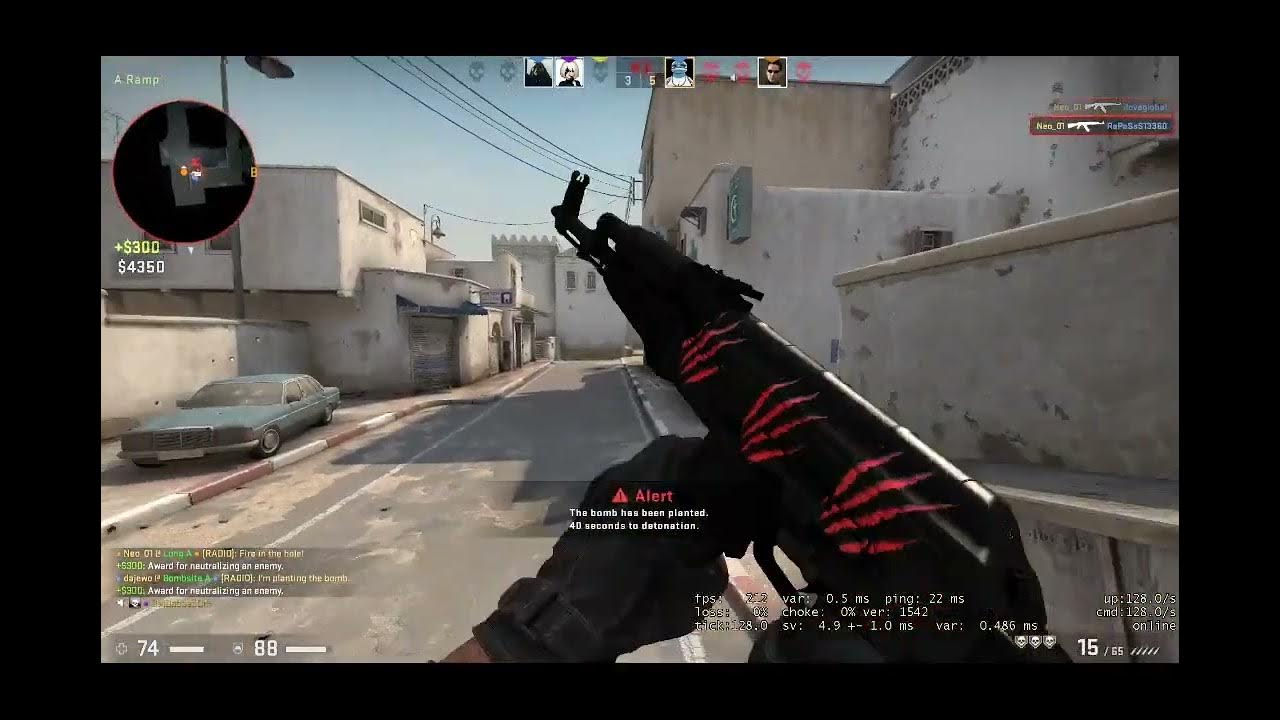 Easy Ace for Neo on De_Dust 2. - YouTube