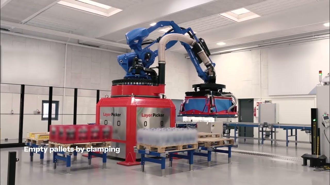 Layer Picker Automated solution for de-palletizing & pallet-to-pallet handling / Korber Supply ...