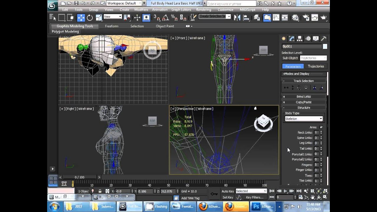 Biped Drawing Intro - YouTube