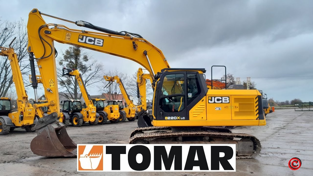 JCB 220X 2017 0052 tel. +48 575 316 333 tracked excavator koparka ...