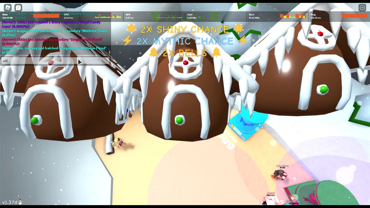 Hatched 3 TIMES The New SECRET PET Gingerbread Shard in 2 HOURS! (0. ...