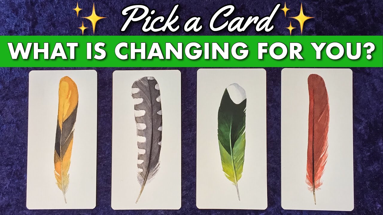 WHAT'S CHANGING FOR YOU? 🔮 PICK A CARD TAROT READING - YouTube