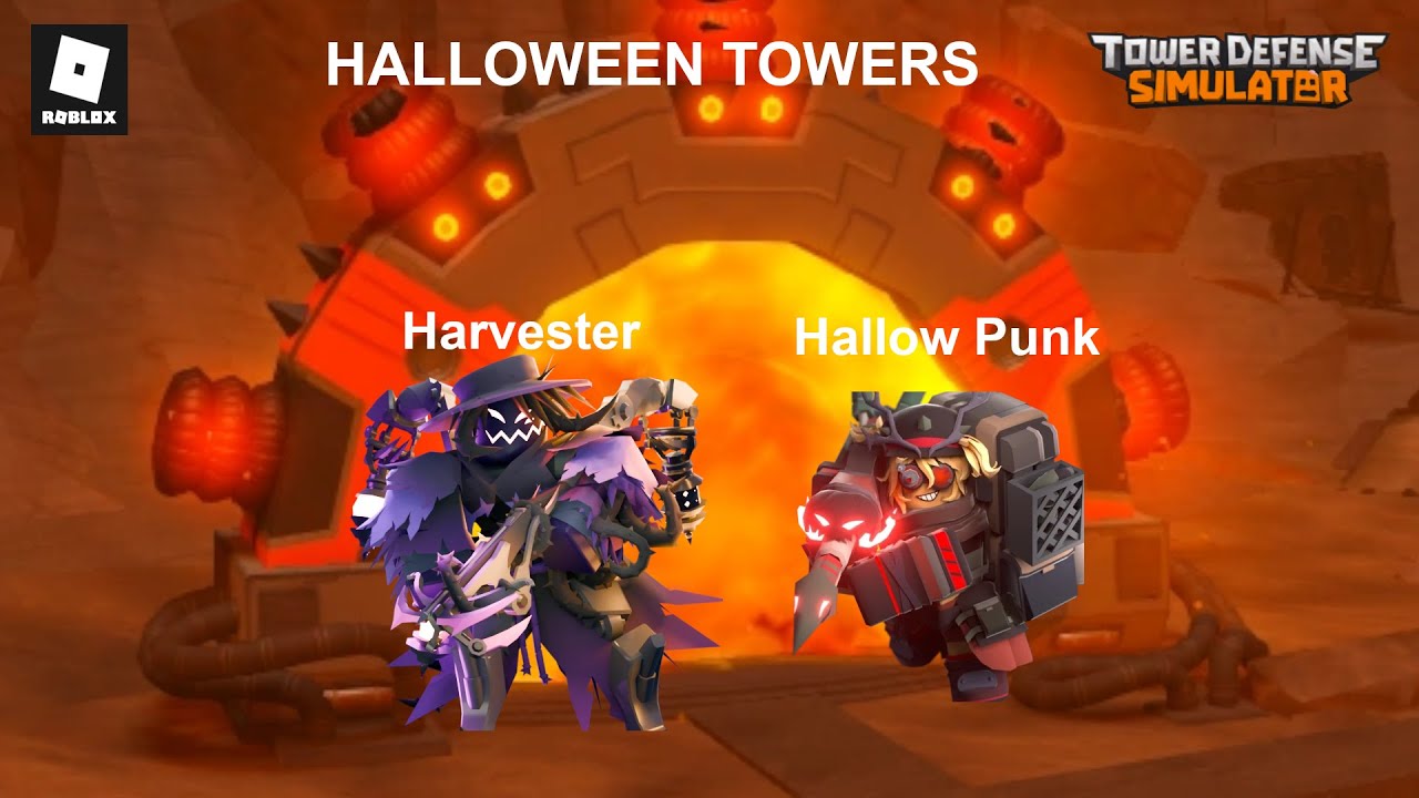 TDS - Halloween - Hexscape Event Towers - Harvester & Hallow Punk - YouTube