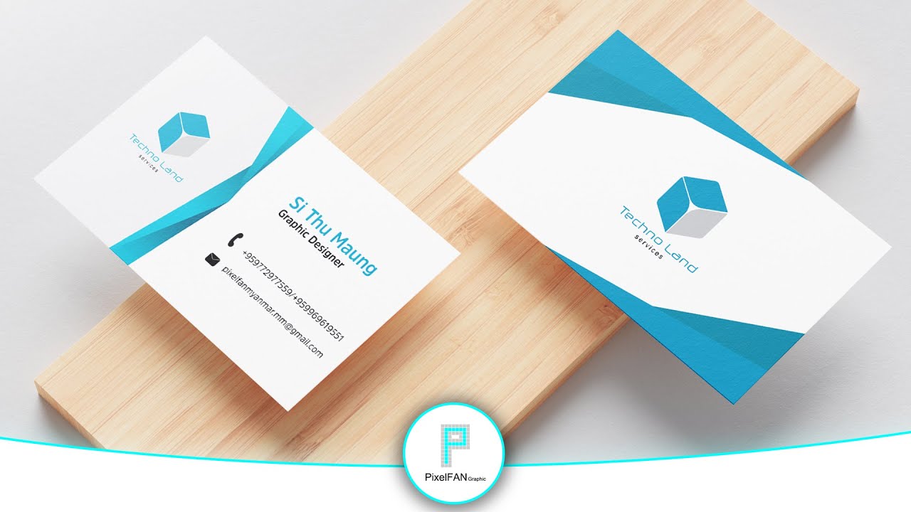 Tecno land visiting card design - YouTube