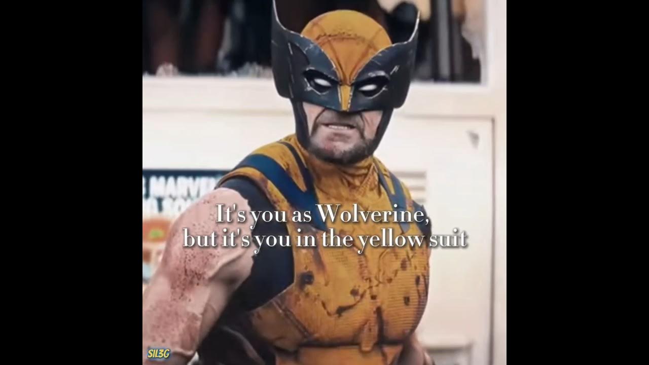 Hugh Jackman talks about wearing the yellow suit in Deadpool and Wolverine - YouTube