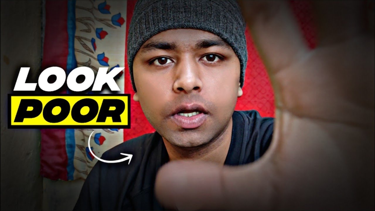 WHY LOOKING POOR IS "IMPORTANT" - YouTube