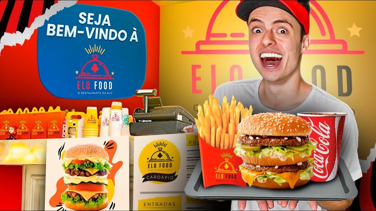 ELO FOOD O RESTAURANTE DA ELO! - YouTube