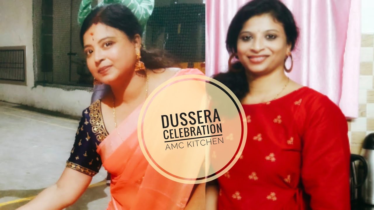 How to make Mallidha laddu// AMC kitchen//Dussera celebration - YouTube